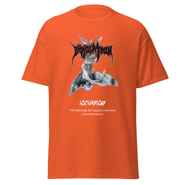 "Falling Upside Down" Unisex Men Women Streetwear Graphic T-Shirt