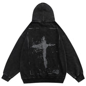 "Street Cross" Unisex Men Women Streetwear Graphic