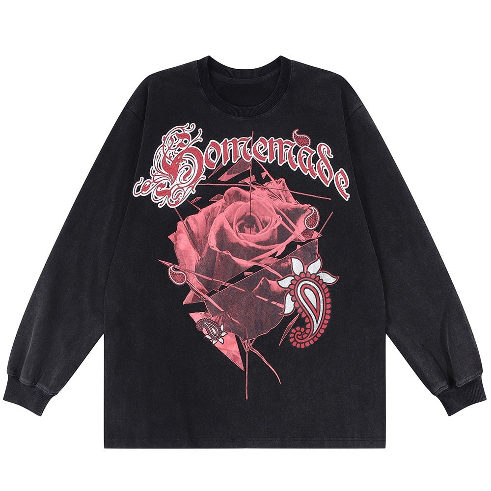 "Ruby Rose" Unisex Men Women Streetwear Graphic Sweatshirt