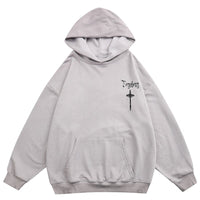 "Street Cross" Unisex Men Women Streetwear Graphic