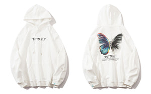 "Butterfly Effect" Unisex Men Women Streetwear Graphic Hoodie