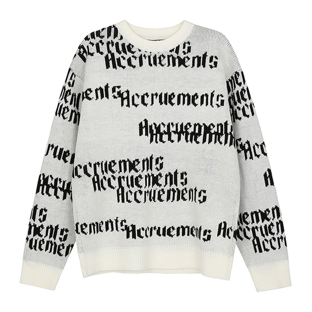 "Accruements" Unisex Men Women Streetwear Graphic
