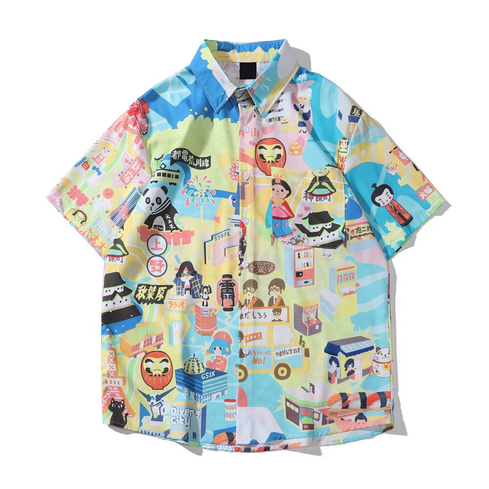 "Duel Set" Unisex Men Women Streetwear Graphic Set - Daulet Apparel