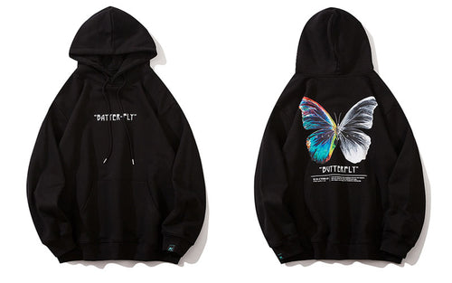 "Butterfly Effect" Unisex Men Women Streetwear Graphic Hoodie