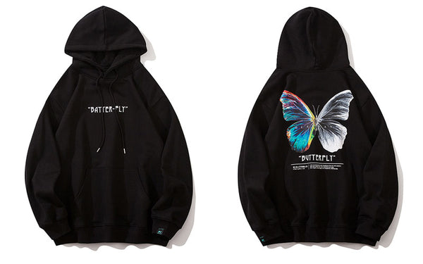 "Butterfly Effect" Unisex Men Women Streetwear Graphic Hoodie