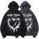 "Broken Heart" Unisex Men Women Streetwear Graphic Hoodie