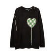 "Chest Heart" Unisex Men Women Streetwear Graphic