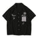 "Fallin Leafs" Unisex Men Women Streetwear Button Shirt