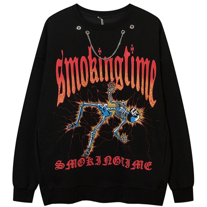 "Electric Shock" Unisex Men Women Streetwear Graphic