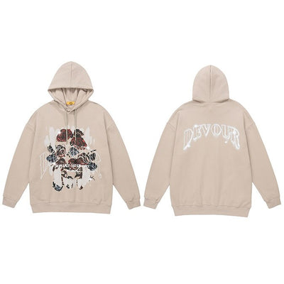 "Devour Forever" Unisex Men Women Streetwear Graphic Hoodie