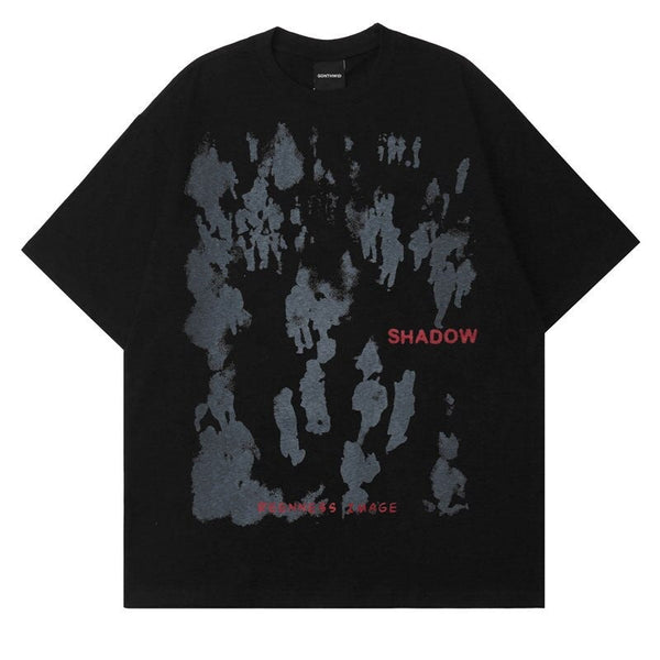 "Shadow Effect" Unisex Men Women Streetwear Graphic