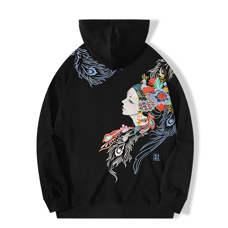 "Falling Down" Unisex Men Women Streetwear Graphic Hoodie