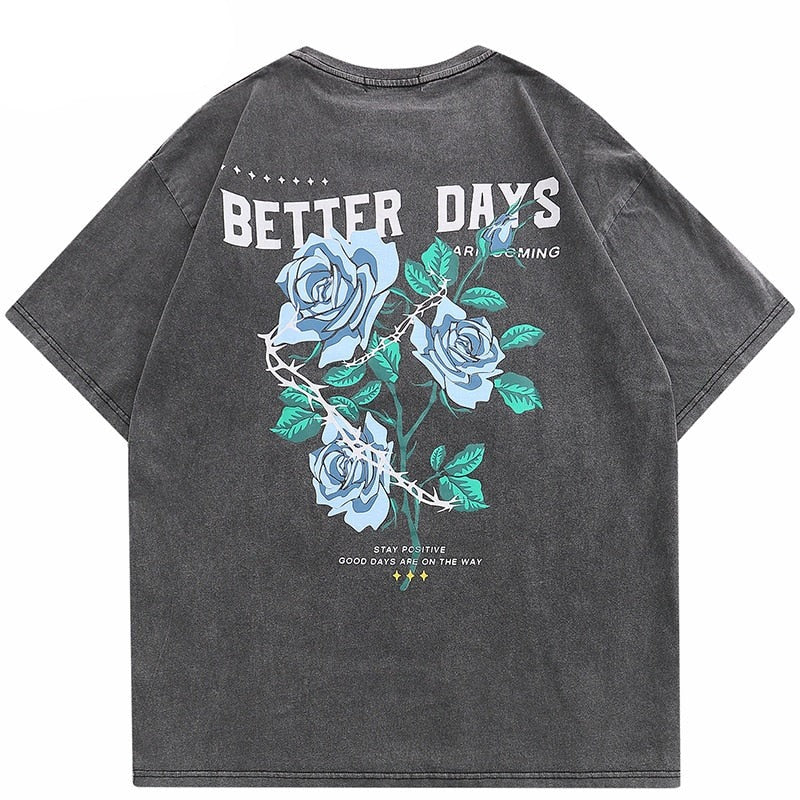 "Better Days" Unisex Men Women Streetwear Graphic
