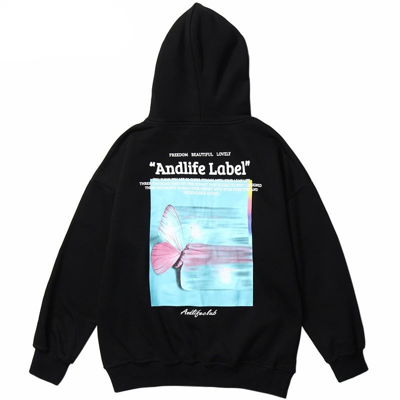 "More Than Life" Unisex Men Women Streetwear Graphic Hoodie