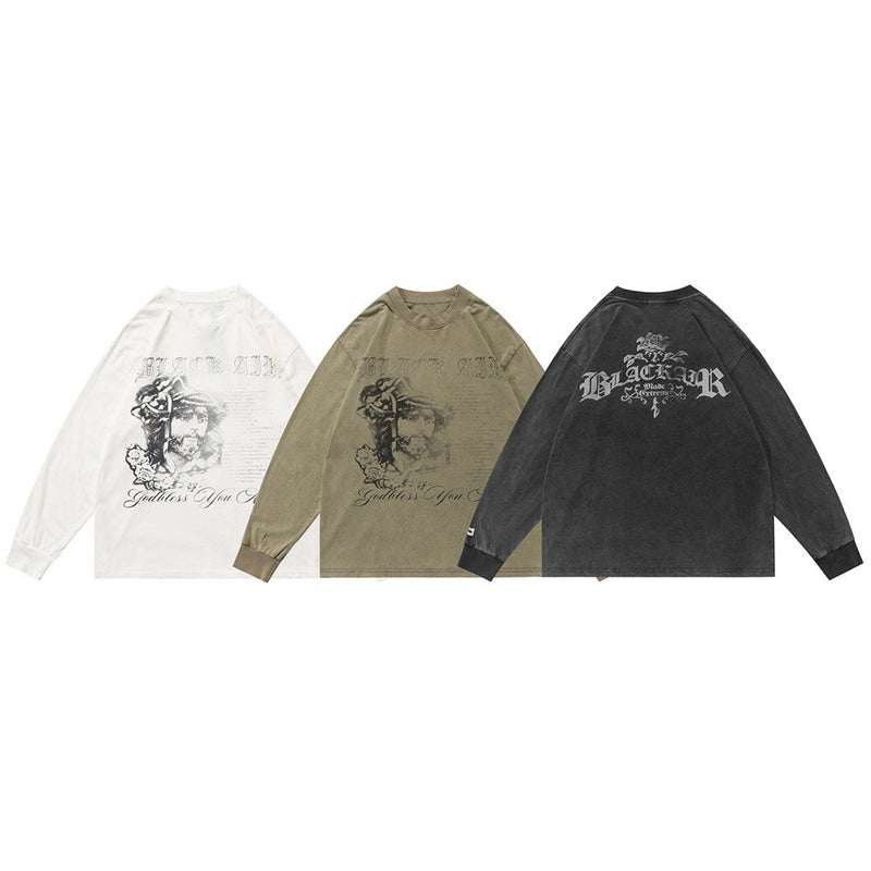 "Fallen King" Unisex Men Women Streetwear Graphic