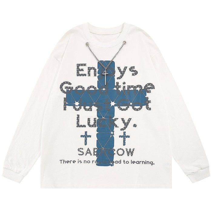 "Good Times" Unisex Men Women Streetwear Graphic Sweatshirt