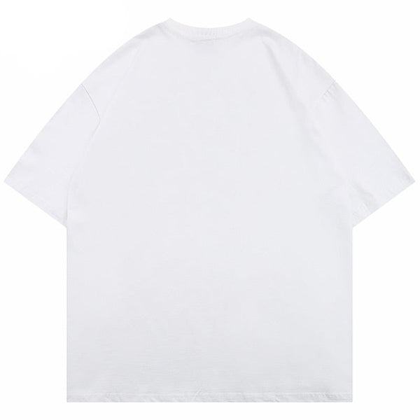 "Purple Lighting" Unisex Men Women Streetwear Graphic T-Shirt