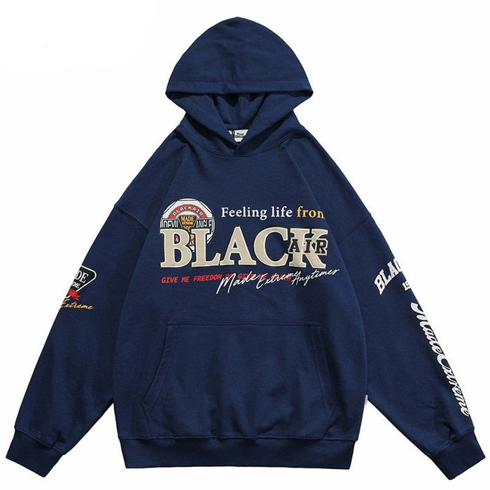 "Free Falling" Unisex Men Women Streetwear Graphic Hoodie