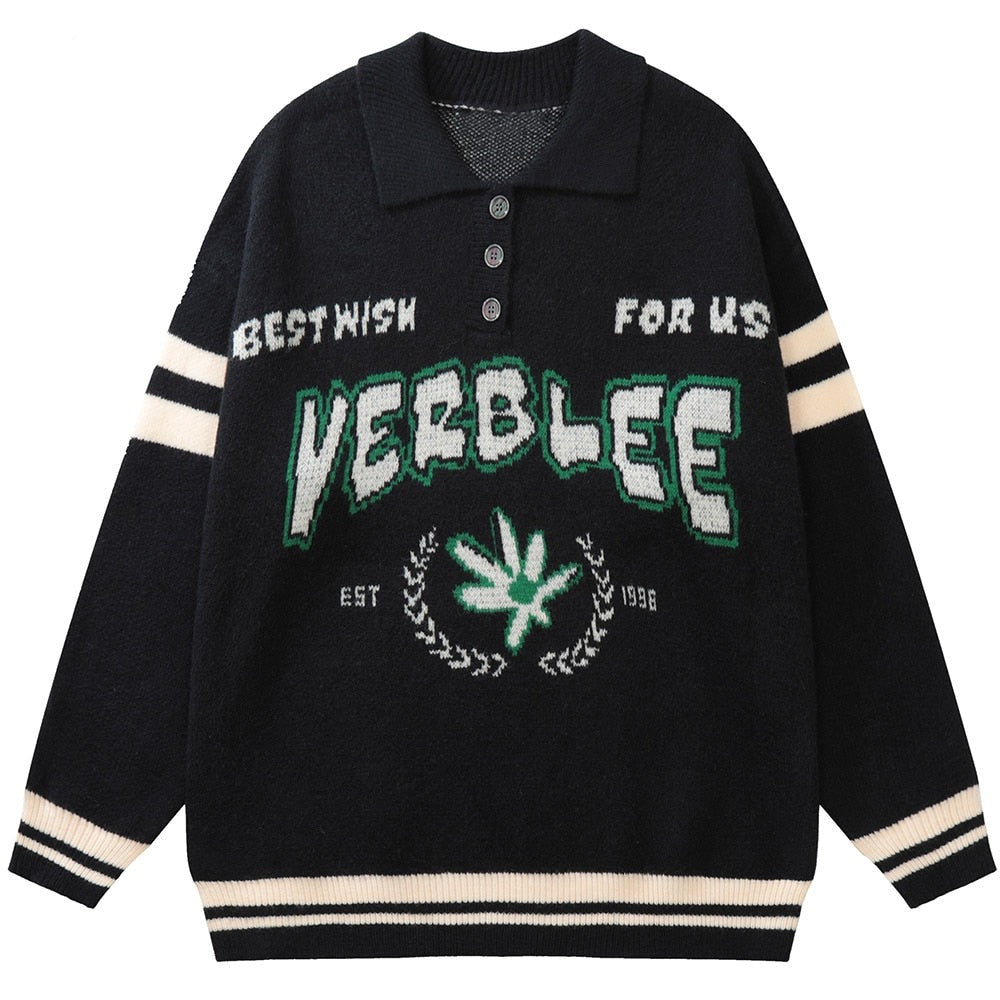 "Old School" Unisex Men Women Streetwear Graphic Sweater