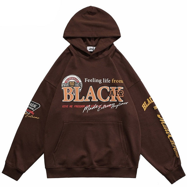 "Free Falling" Unisex Men Women Streetwear Graphic Hoodie