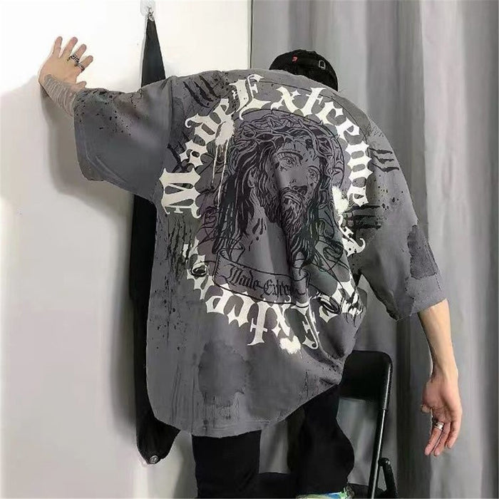 "Savior" Unisex Men Women Streetwear Graphic T-Shirt