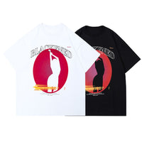 "Dark Shadow" Unisex Men Women Streetwear Graphic T-Shirt