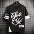 "Chomp" Unisex Men Women Streetwear Graphic T-Shirt - Daulet Apparel