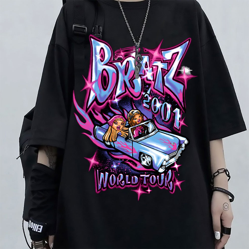 "Bratz For Real" Unisex Men Women Streetwear Graphic
