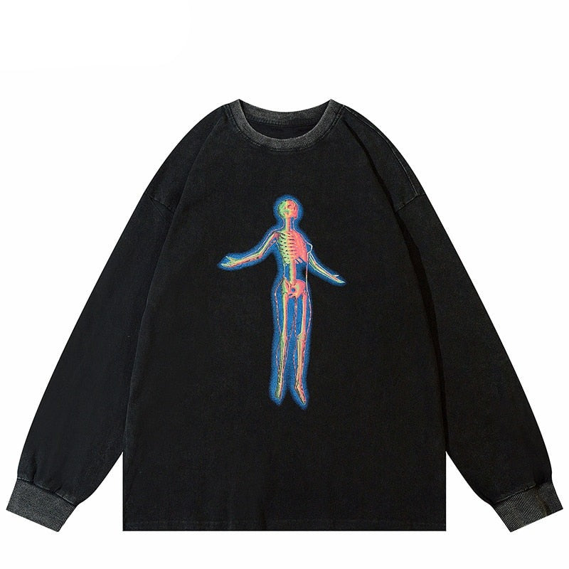 "Free Falling" Unisex Men Women Streetwear Graphic