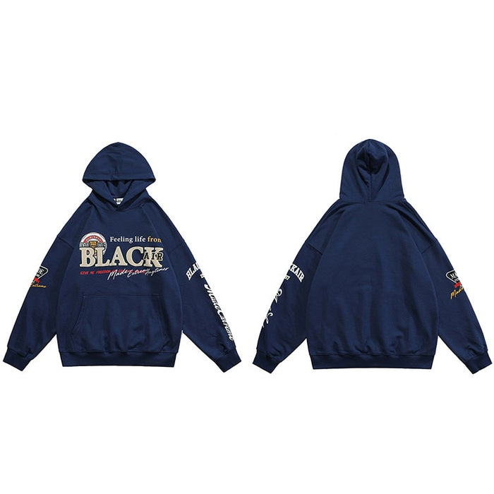 "Free Falling" Unisex Men Women Streetwear Graphic Hoodie