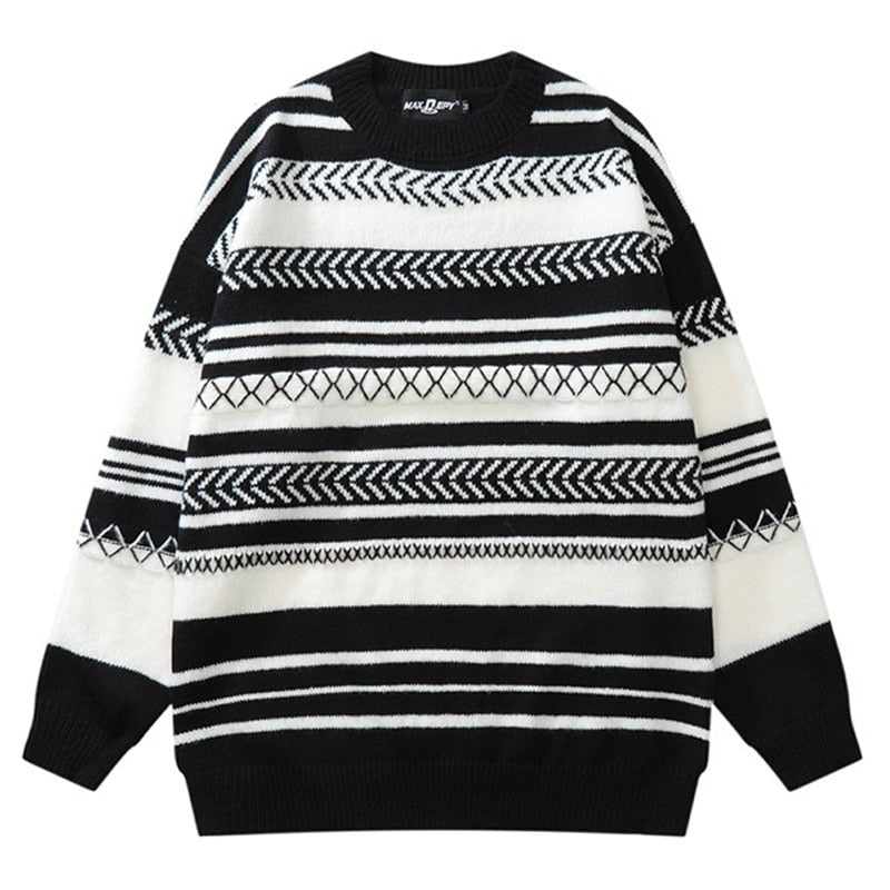 "Clock Work" Unisex Men Women Streetwear Graphic Sweater
