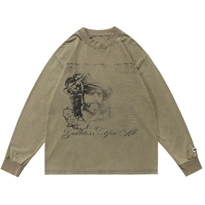 "Fallen King" Unisex Men Women Streetwear Graphic